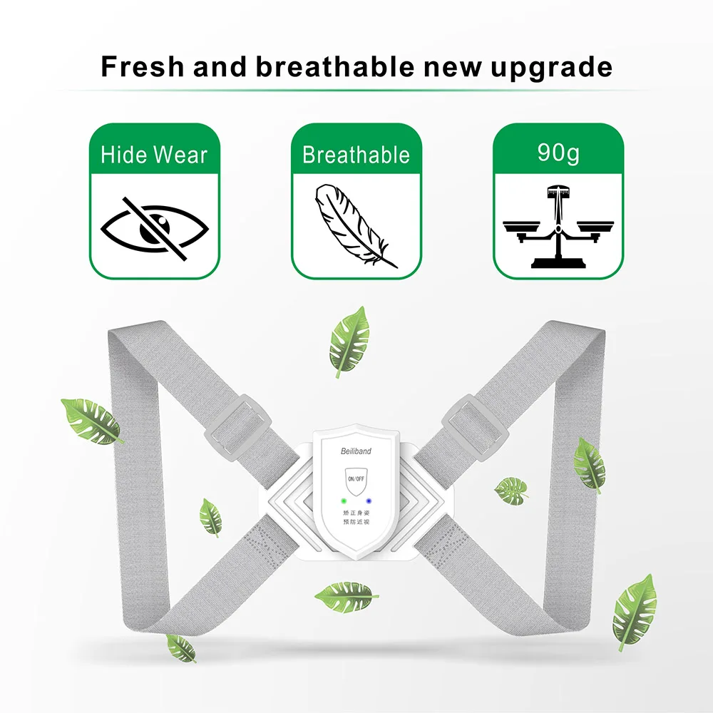 Le noir - Correcteur de Posture Intelligent, ceinture ajustable ...