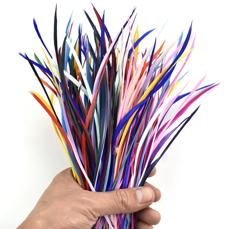 Atacado penas de ganso para artesanato de cabelo pena diy jóias fazendo ...