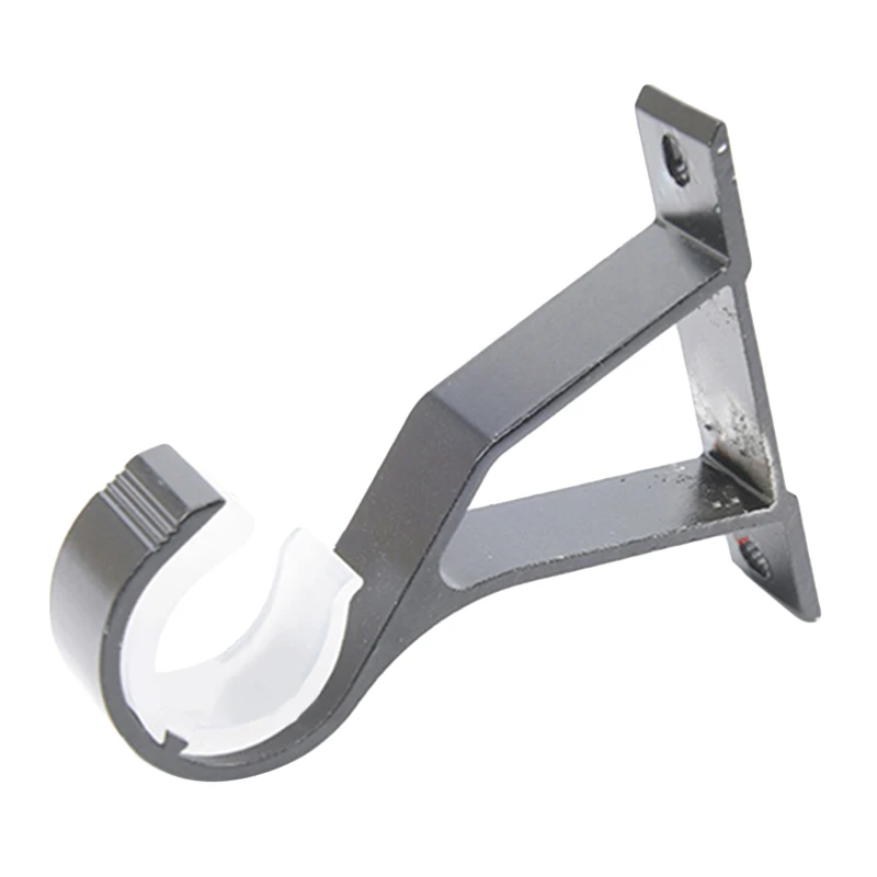 TRINGLE - EMBOUT TRINGLE,Black--Crochet de Support pour tringle à ...