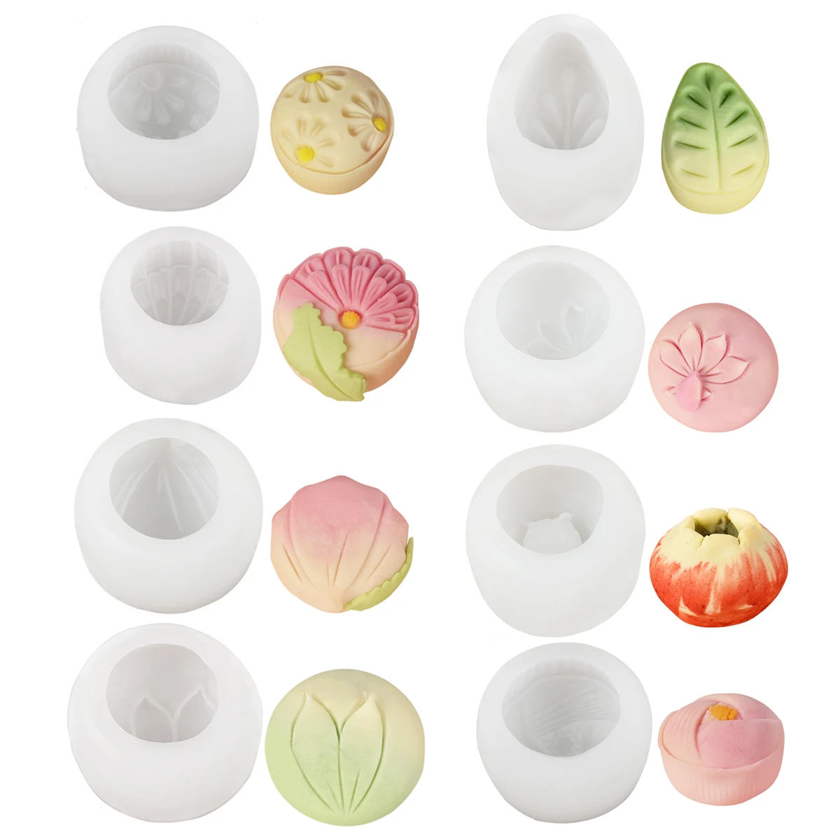 Japanese-Wagashi-Tools-Leaf-Flower-Pomegranate-Goldfish-Food-Grade-DIY ...
