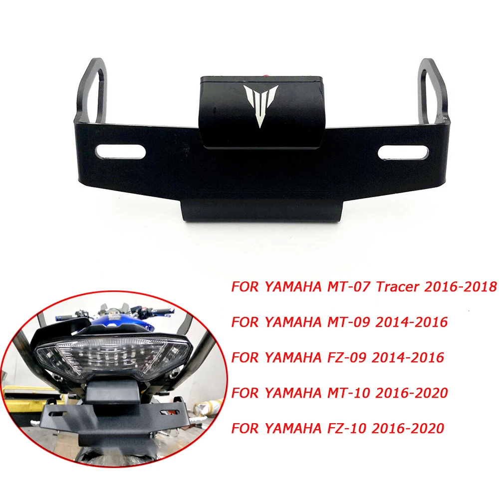 Motorcycle-Tail-Tidy-Fender-Eliminator-License-Plate-Holder-LED-Light-For-YAMAHA-MT07-Tracer-MT ...