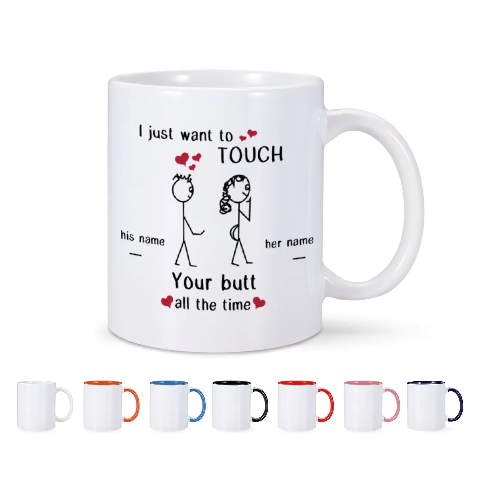 Couples-Mug-Gift-Custom-Name-Funny-Couple-Mug-11OZ-Coffee-Mug-Funny ...