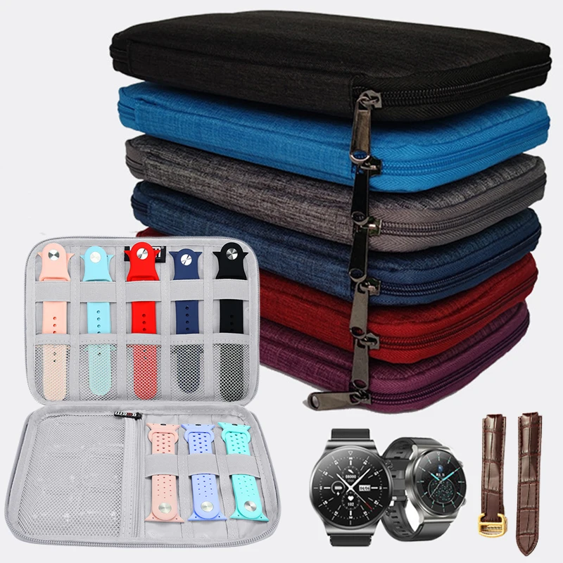 Portable-Watch-Strap-Data-Cable-Storage-Bag-Multifunction-Watchs ...
