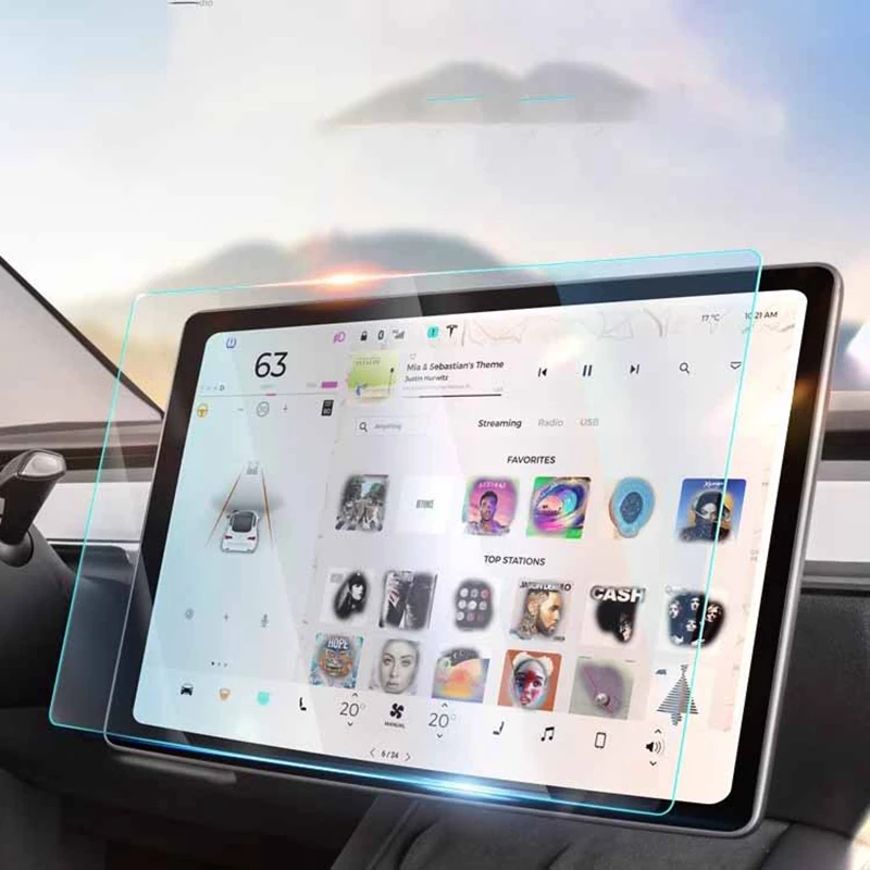 Car-Tempered-Glass-For-Radio-DVD-GPS-LCD-Full-Touch-Screen-Film-Sticker ...