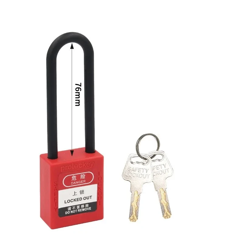 1-pcs-Engineering-Plastic-Insulation-Padlock-Safety-Lockout-Tagout-Lock ...