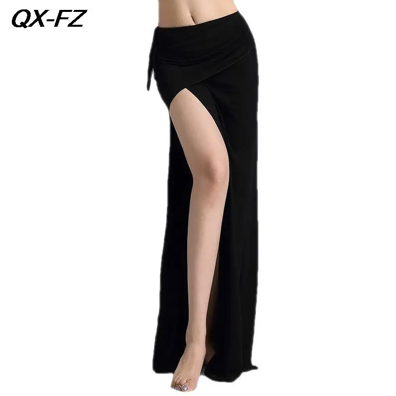 Ladies-Belly-Dance-Split-Skirt-Women-Girls-Sexy-Belly-Dancing-Long ...
