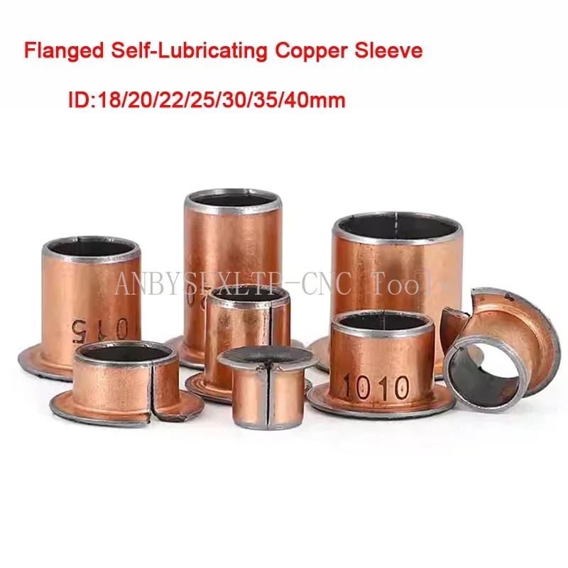 1-5pcs-Set-SF1-F-Flanged-Self-Lubricating-Composite-Copper-Sleeve ...