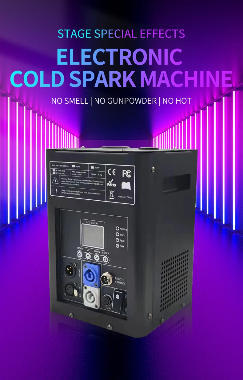 20bags Ti Powder For Cold Spark Machine Stage Light Effects Dmx Wedding ...