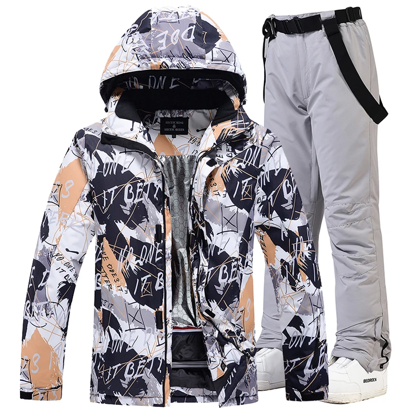 Colorful-30-Men-s-Ice-Snow-Suit-Sets-Outdoor-Sports-Snowboarding ...