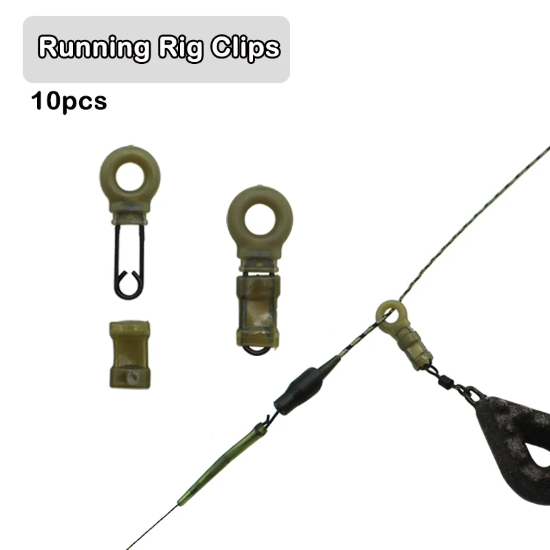 10pcs-Carp-Fishing-Running-Rig-Accessories-Kit-Heli-Chod-Rig-Ring-Clips ...