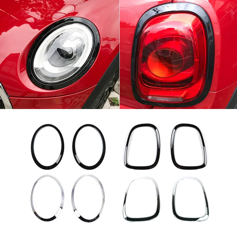 Headlight-Ring-Bezel-Trim-Surround-Cover-Rear-Light-Frame-For-BMW-Mini ...