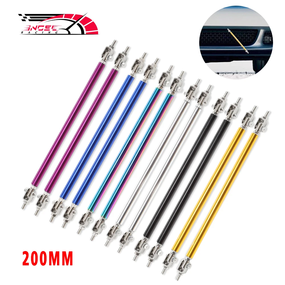 2PCS-Universal-Racing-Car-Front-Rear-Bumper-Lip-Splitter-Spoiler ...