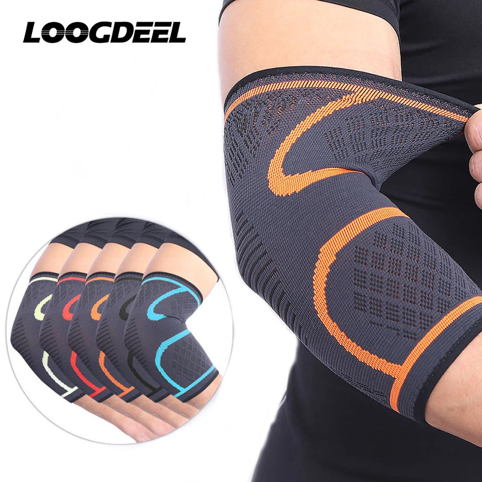 Aolikes Elastic Basketball Arm Sleeve | Elbow Pads Protective Support ...