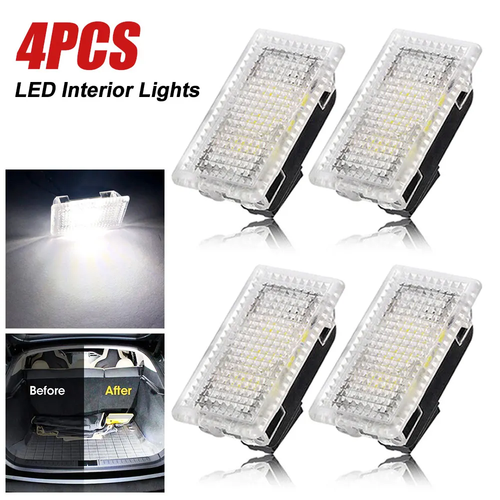 4-Pcs-Ultra-bright-LED-Interior-Door-Trunk-Lights-Kit-For-Te-sla-Model ...