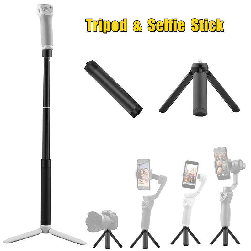 Portable-Metal-Tripod-Selfie-Stick-for-DJI-OSMO-Mobile-6-5-4-Feiyu ...