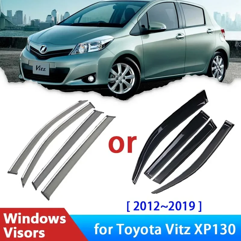 Deflectors-for-Toyota-Vitz-Hatch-Yaris-XP-130-2012-2019-Accessories-Car ...