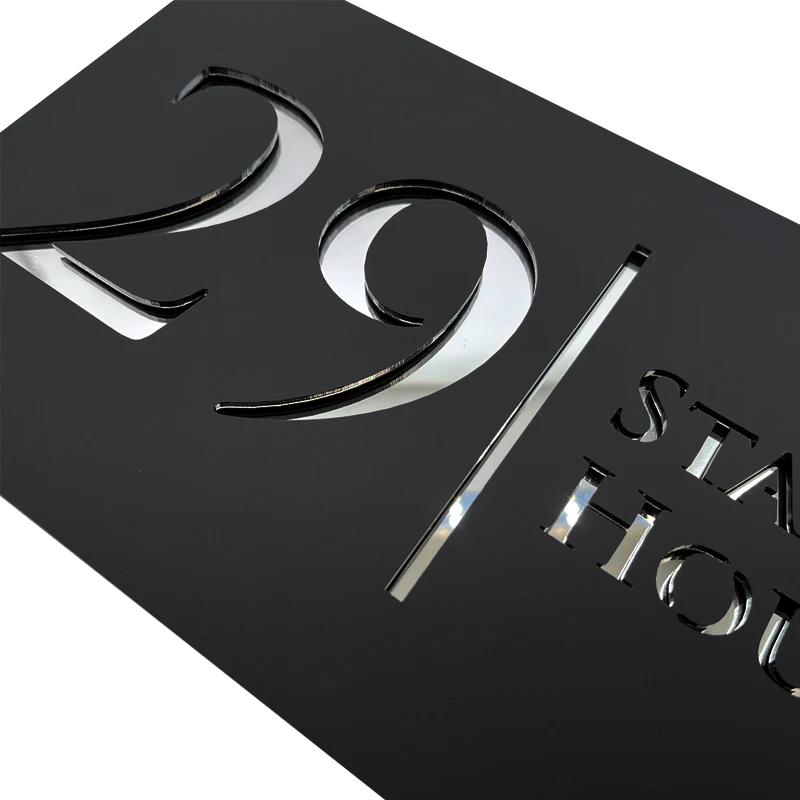 Plaque numéro maison design - Plaque-Numéro-Maison.fr