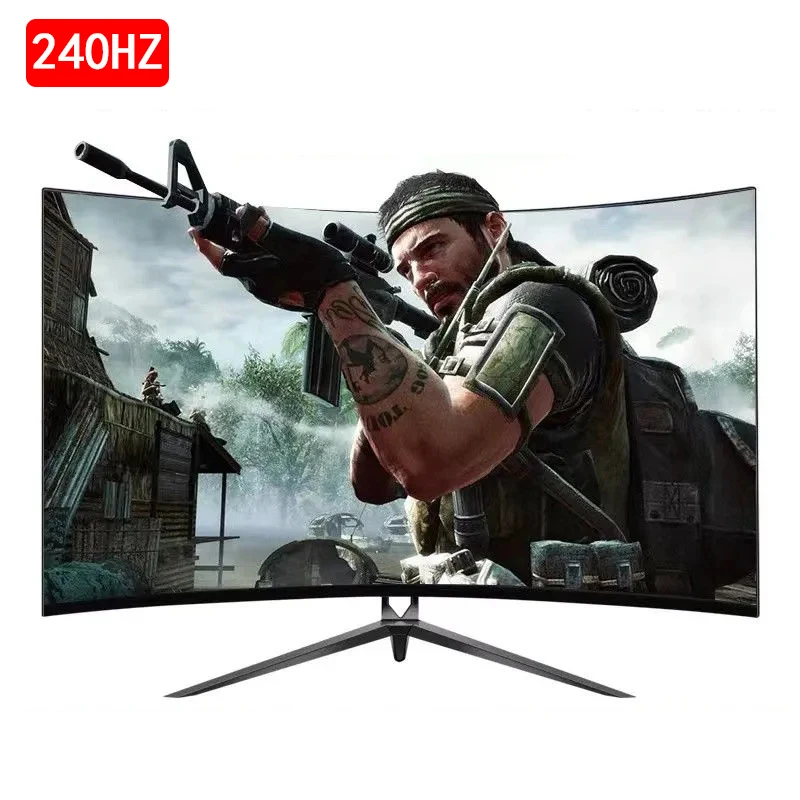 27 polegada ips 240hz monitora a tela curvada do lcd do gamer monitores ...