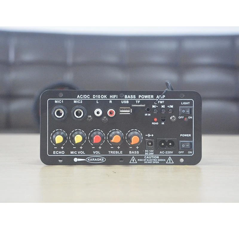 Remote Control Amplifier Stereo Digital 12V 24V Papan Amplifier Stereo ...