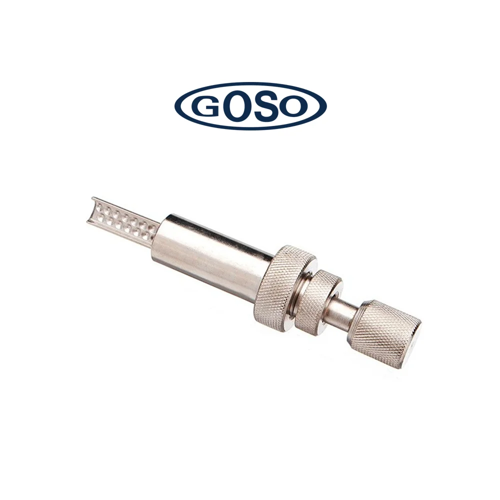 GOSO Two-row Semi Circle Keyway 11 Pins Dimple Locks Spring Loaded Bump ...