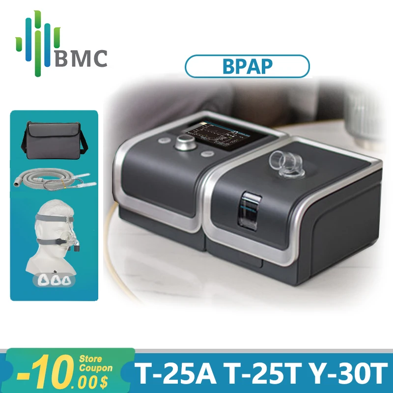 Bmc Gii Bpap T-25a T-25t Y-30t Bi-level Cpap Bpap Snoring Apnea Copd ...