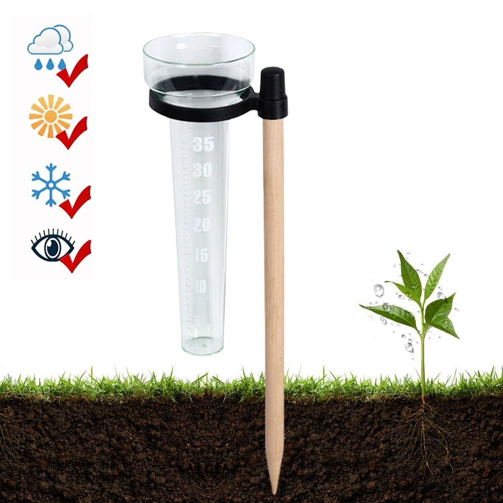 Outdoor-Rain-Gauge-Measurement-Cup-Polystyrene-Rain-Gauge-Up-To-35mm ...