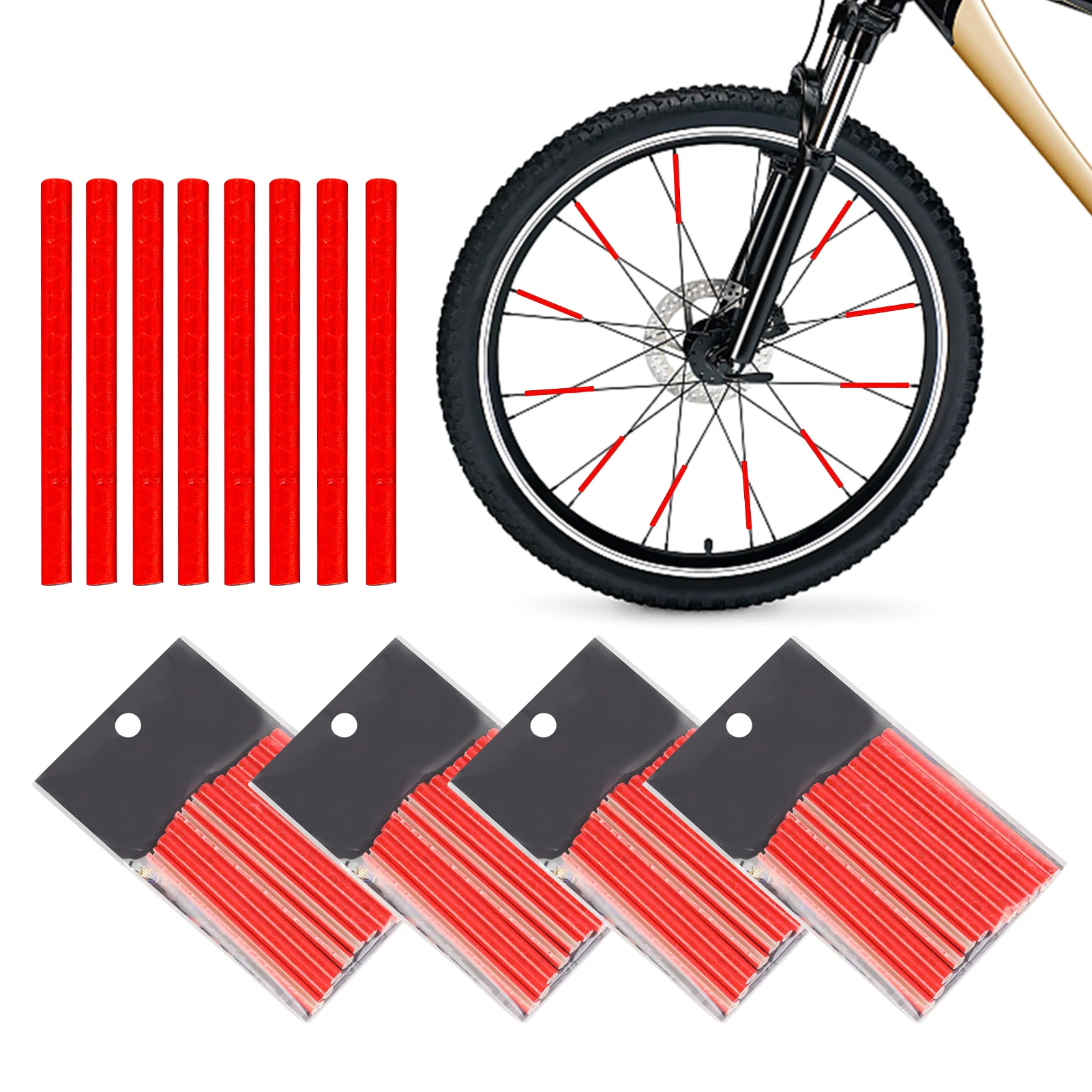 4packs-For-Bicycle-Spoke-Skins-Protector-Easy-Mounting-Motorcycle ...