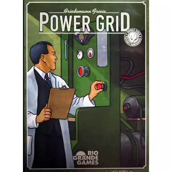 Power-Grid-Board-Game-with-English-Version-2-6-Players-Family-Party ...