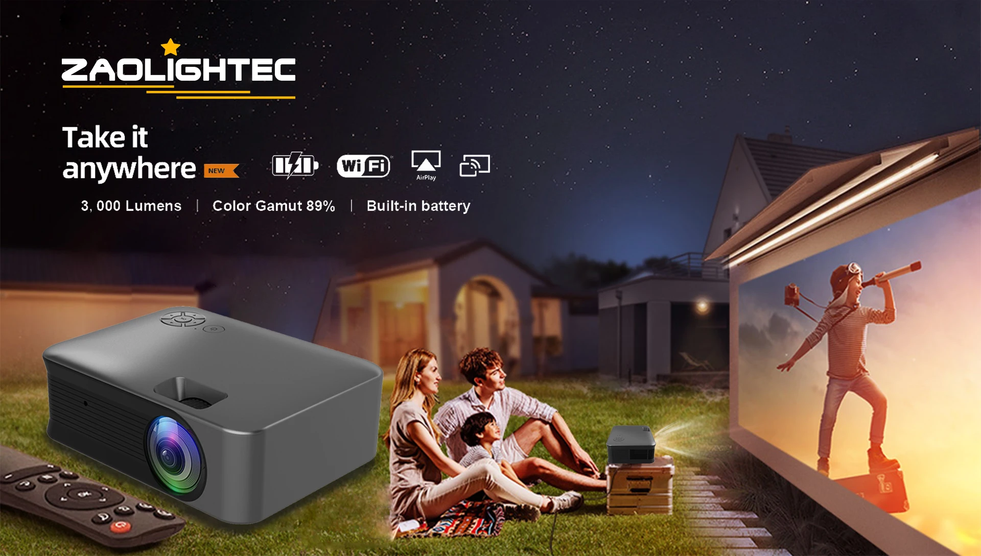 ZAOLIGHTEC S30 프로젝터 제품 기능