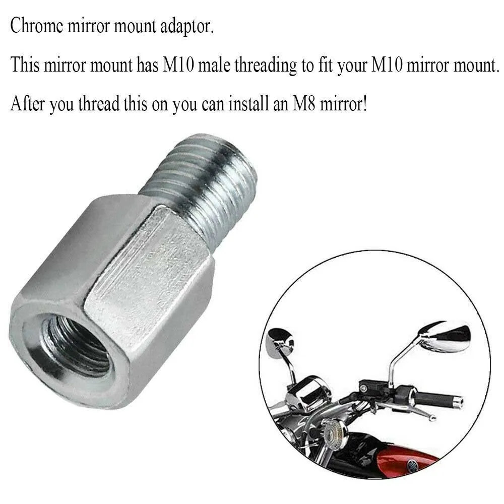 2pcs-Scooter-Motorcycle-Rear-Mirror-Adapters-8mm-To-10mm-Motorcycle ...