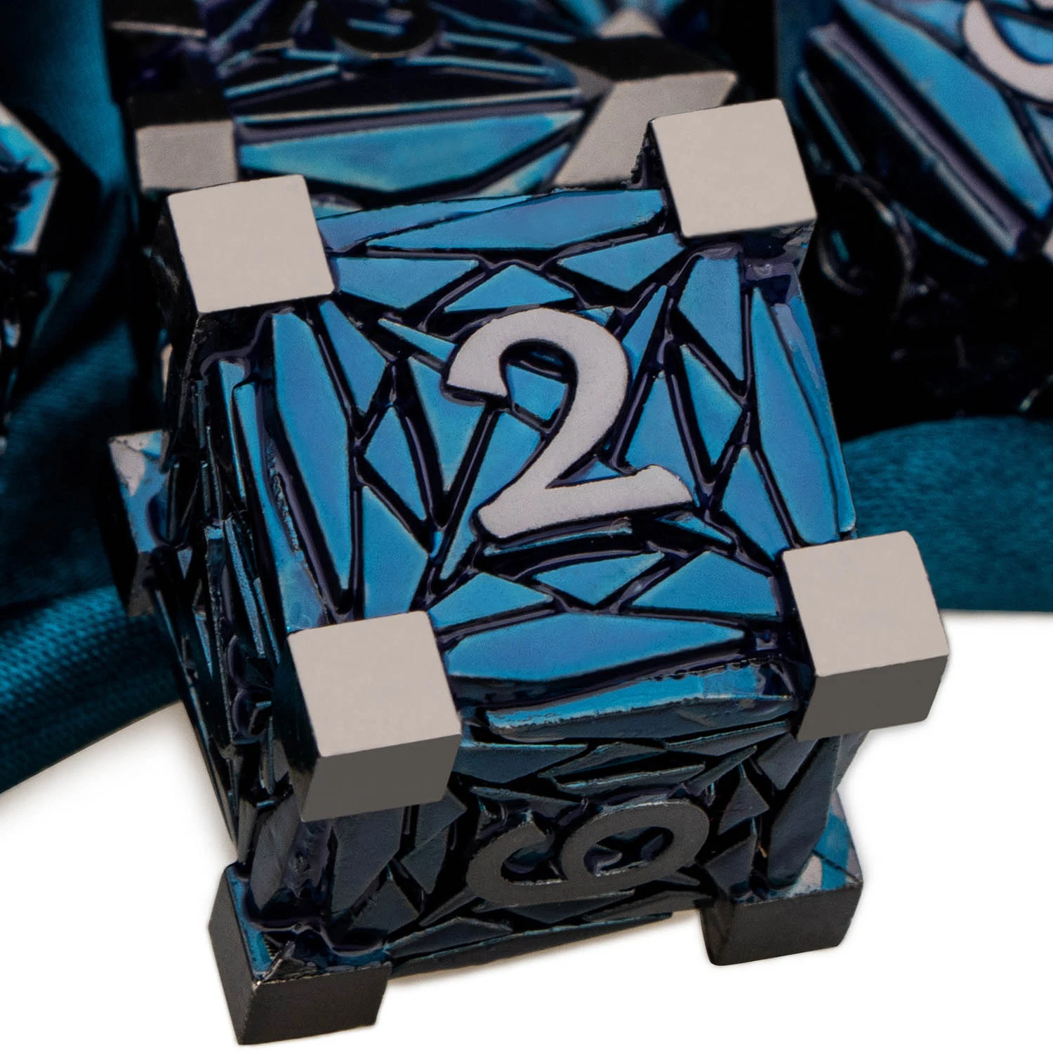 DND Metal Dice Set Dungeon and Dragon RPG Dice Polyhedral D&D Dice for ...