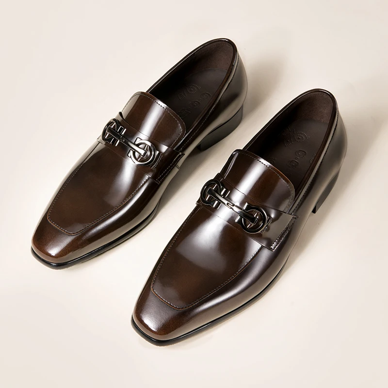 High-end-men-s-shoes-overshoes-leather-patent-leather-bright-color ...