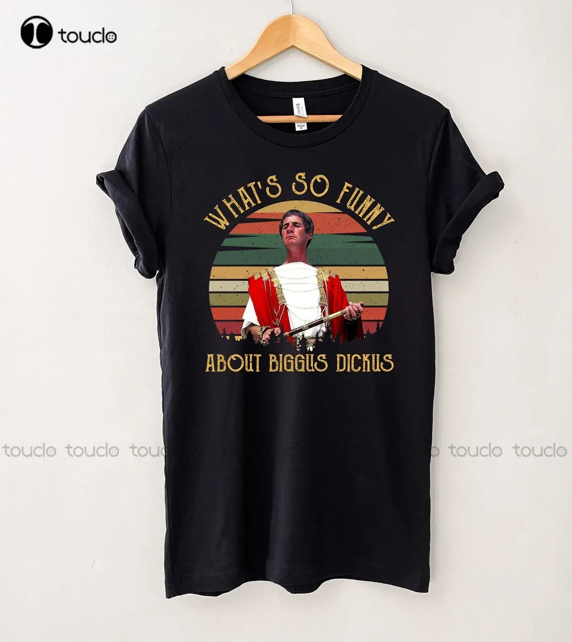 Co-jest-tak-zabawne-o-Biggus-Dickus-T-Shirt-w-stylu-Vintage-koszula ...