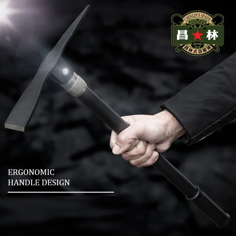 Changlin-Pickaxe-Folding-Hoe-Outdoor-Small-Digging-Tree-Roots-Camping ...
