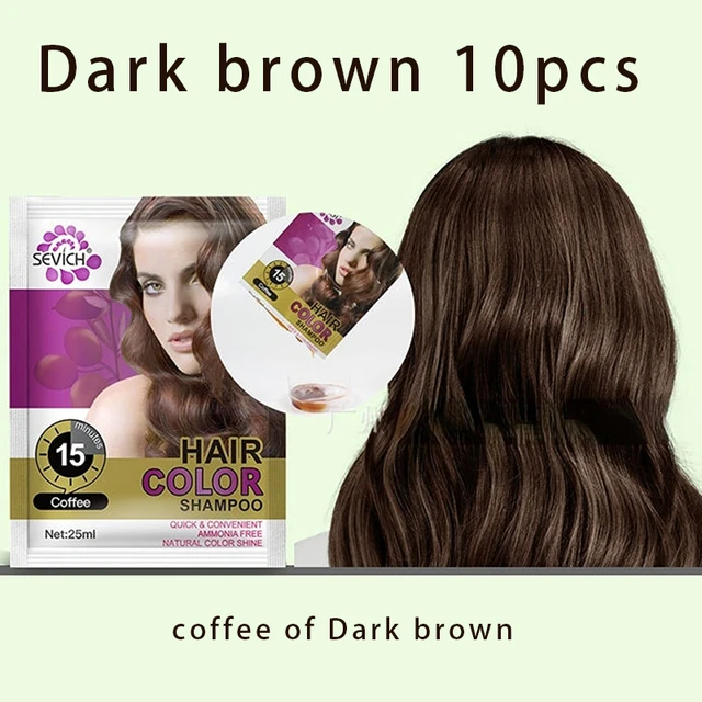 Dark Red Brown Hair Dye Box