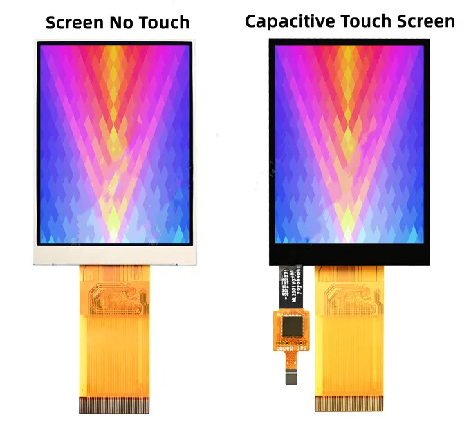 Ips 2.8 Inch 40pin Spi Tft Lcd Rgb565 Color Capacitive Screen (touch/no Touch) St7789v Gt911 Ic ...