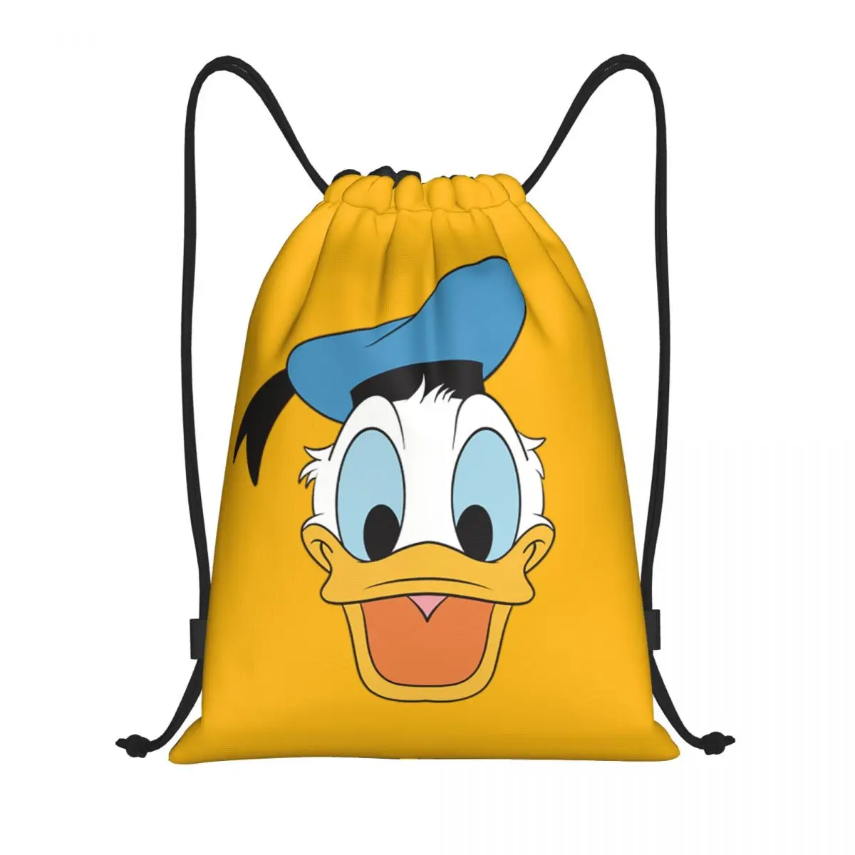Custom-Happy-Donald-Duck-Drawstring-Bag-for-Shopping-Yoga-Backpacks ...