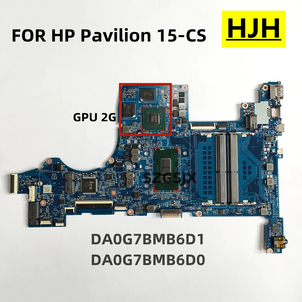 Placa-base-para-ordenador-port-til-HP-Pavilion-15-CS-I3-I5-I7-8th-Gen ...