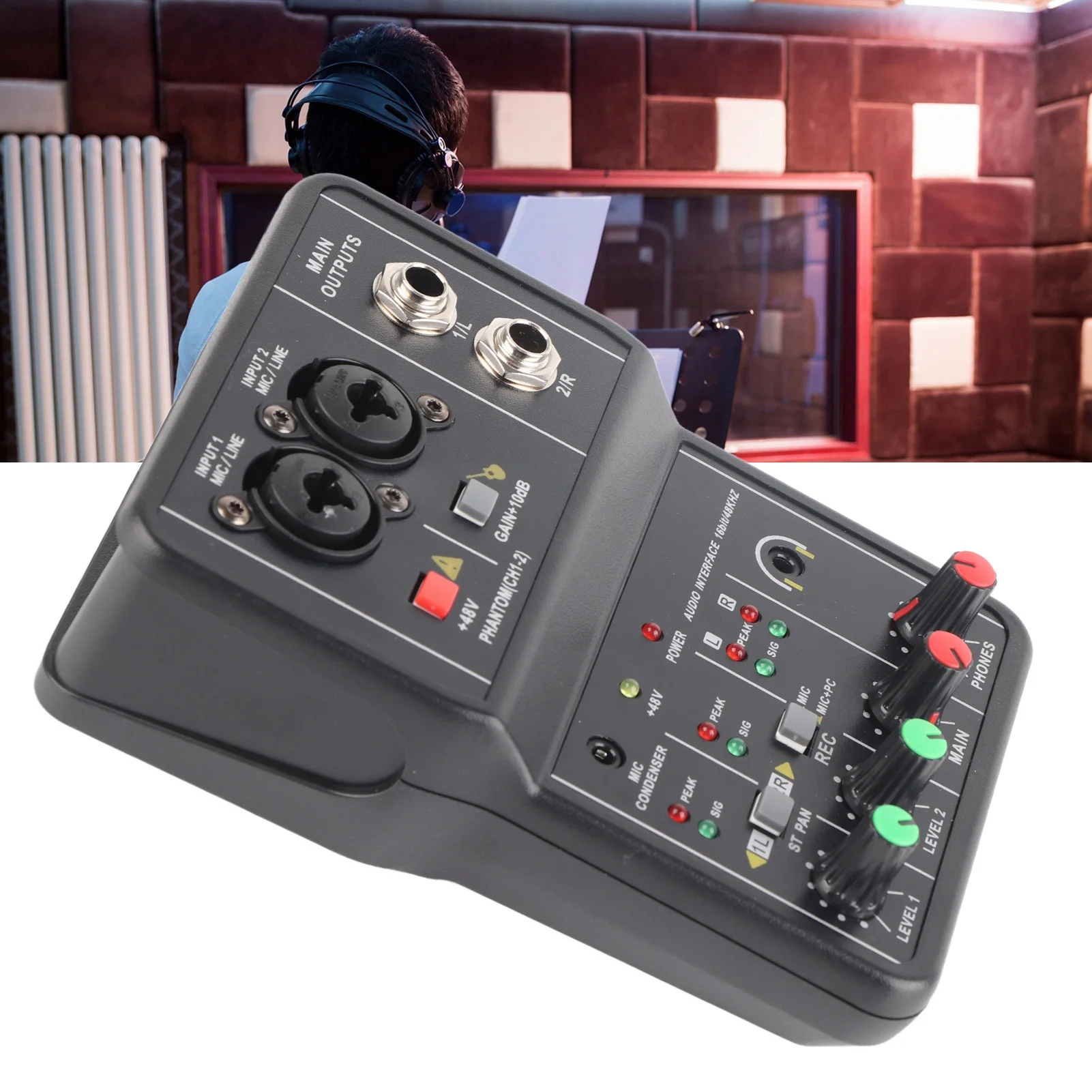 Why the 2-Channel Audio Mixer with 48V Phantom Power is a Must-Have for ...