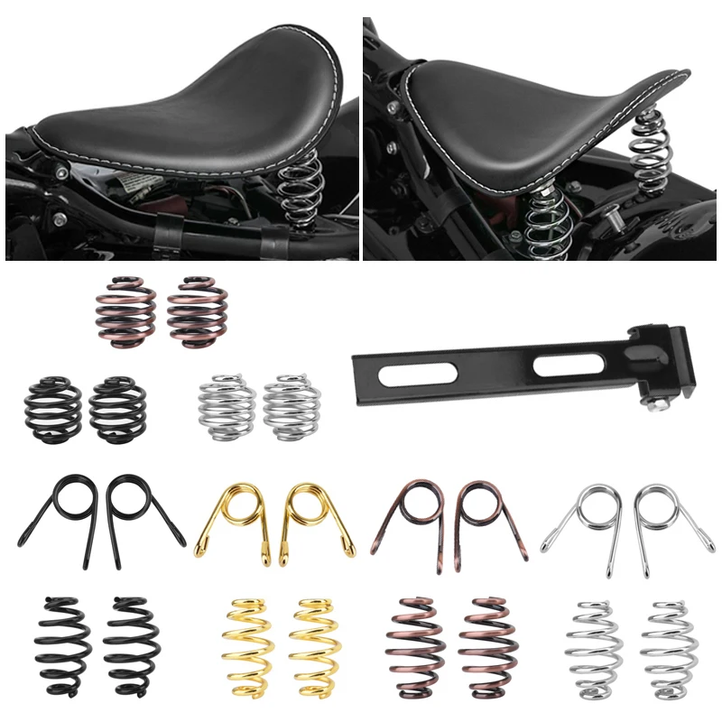 Motorcycle-Solo-Seats-Spring-Mount-Kit-Saddle-Seat-Springs-For-Harley ...
