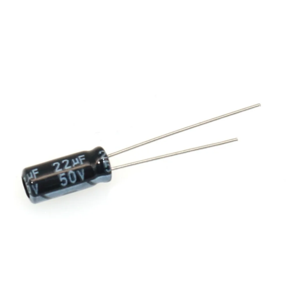 50PCS Electrolytic Capacitor 22UF/50v 50V22UF In-line Volume 5*11MM ...