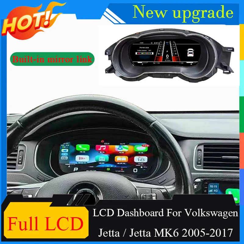 Pantalla-LCD-completa-para-VW-Jetta-MK6-Jetta-Panel-de-instrumentos ...