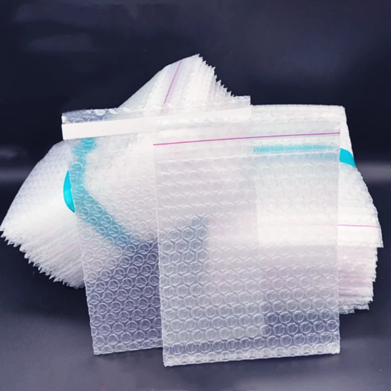 100pcs-Clear-Single-Layer-Thicken-Bubble-Bags-Packaging-Self-adhesive ...