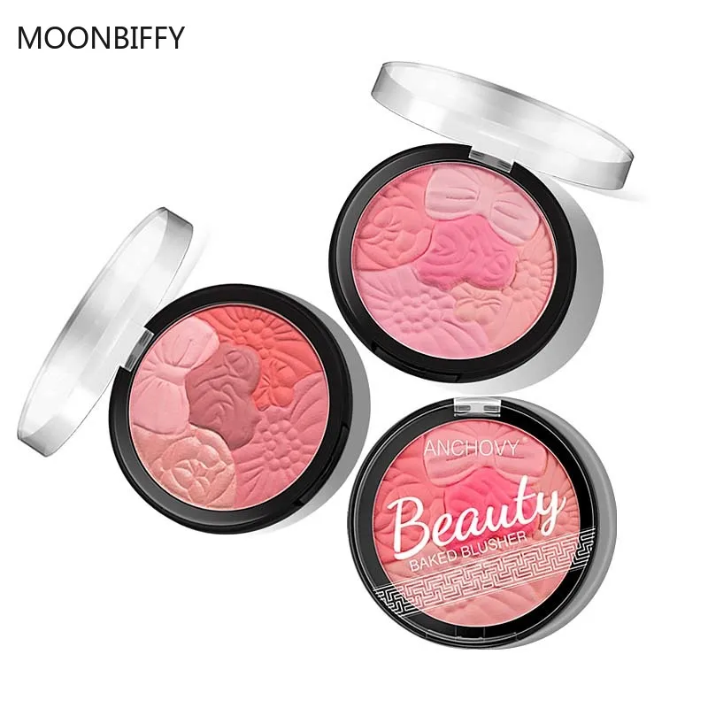 5-Colors-Petal-Matte-Blusher-Face-Blush-Makeup-Natural-Minerals ...