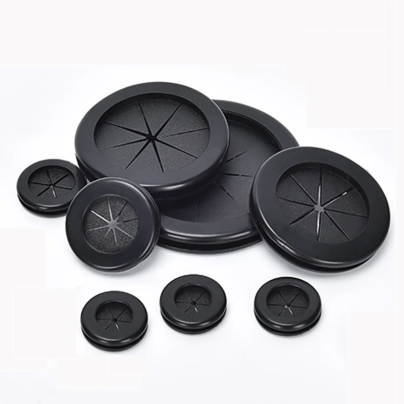 Petal-Type-Rubber-Protective-Coil-With-Card-Slot-Insulation-Pad-Wire ...