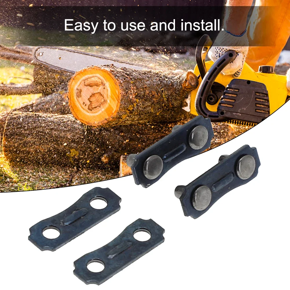 24 Pcs 3/8'' Chain Saw Link Repair Preset Straps 10 X Repair Kit Saw ...