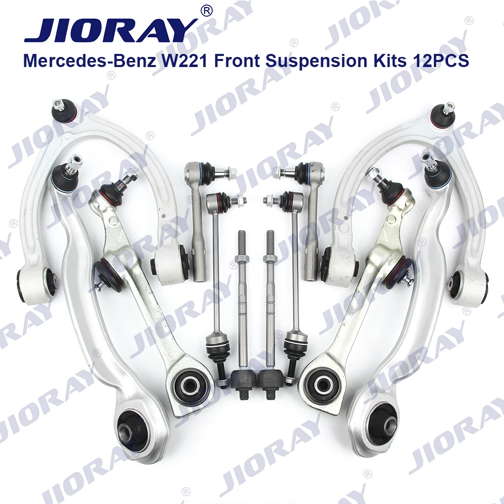Jioray Control Arm Ball Joint Stabilizer Link Tie Rod Kits For Mercedes ...