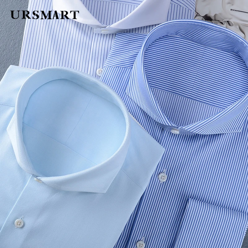 High-quality-men-s-fashion-shirt-long-sleeves-business-work-men-s ...