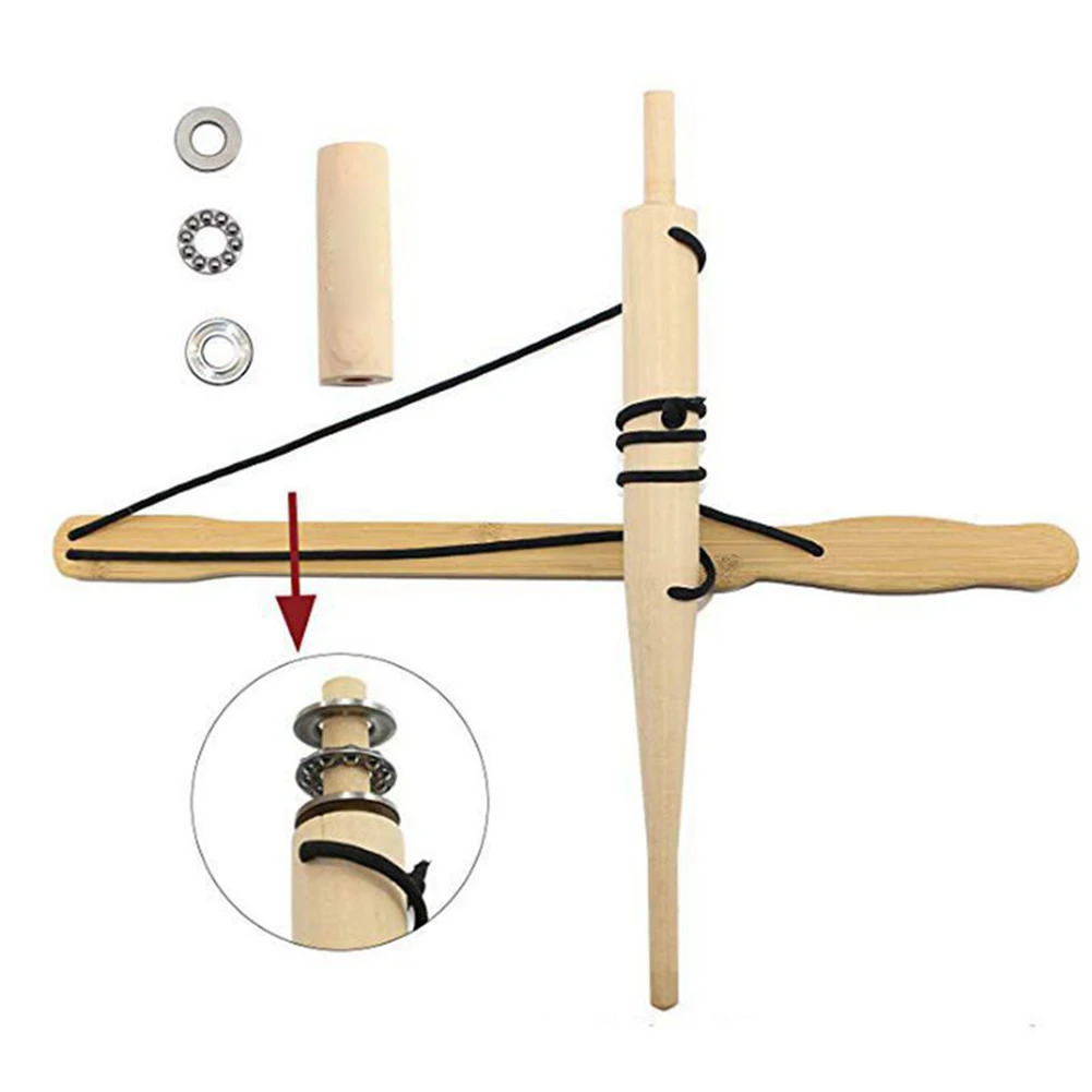 Bow Drill Fire Starter Kit Outdoor Survival Practice Tool Camping ...