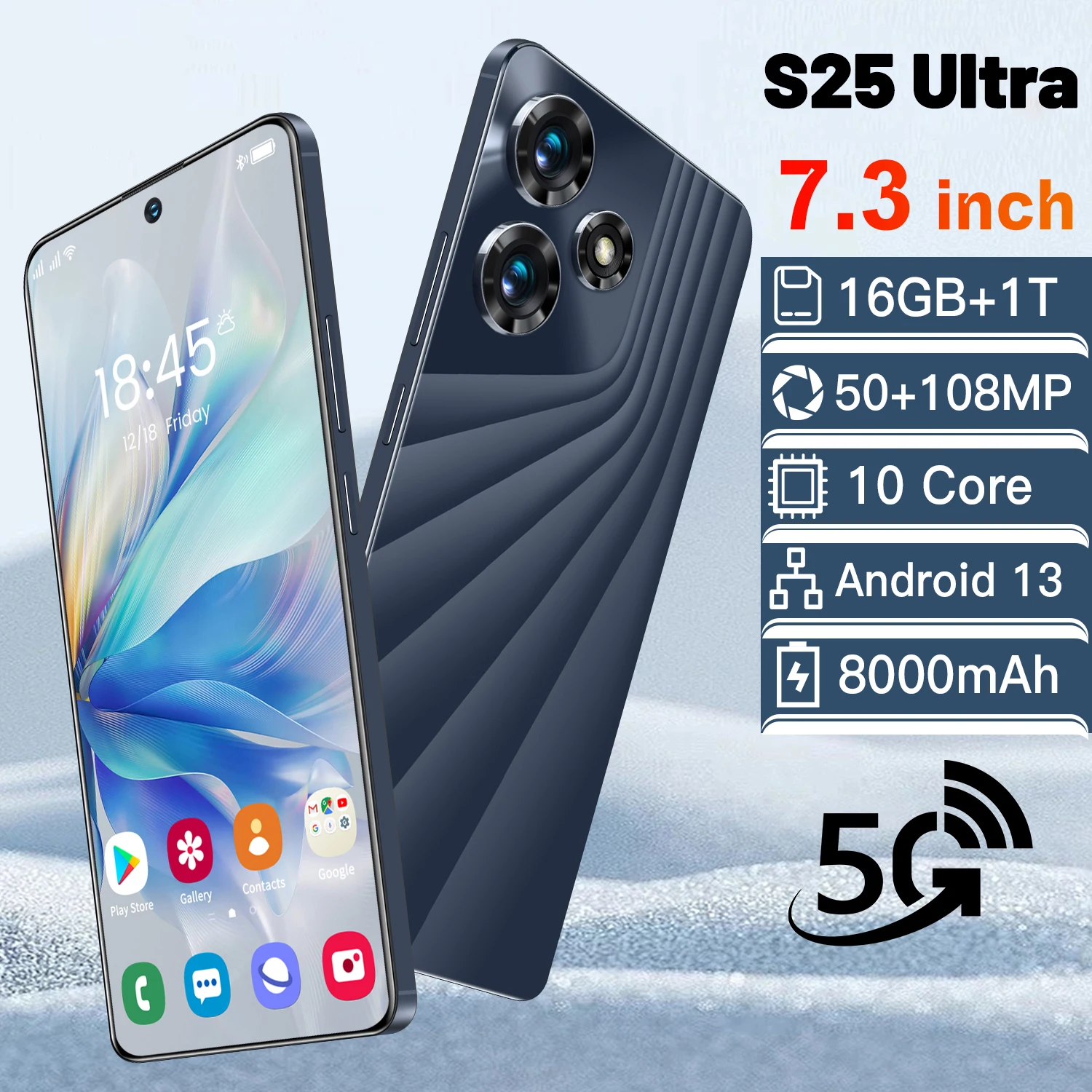 New-Original-Mobile-Phones-5G-S25-Ultra-SmartPhone-7-3-inch-8000mAh ...